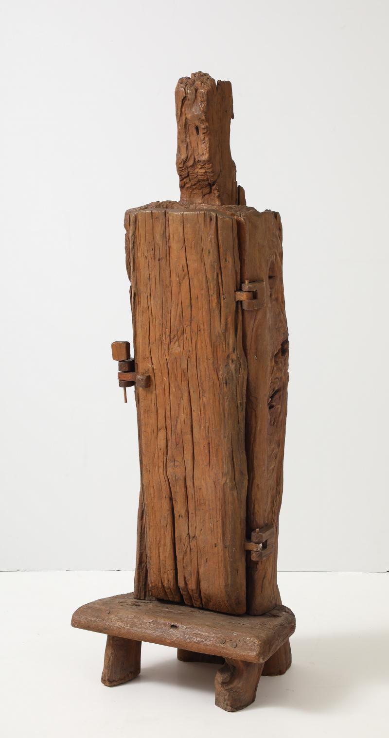 Alexandre Noll - Unique Hand Carved Cabinet in the style of Alexandre Noll