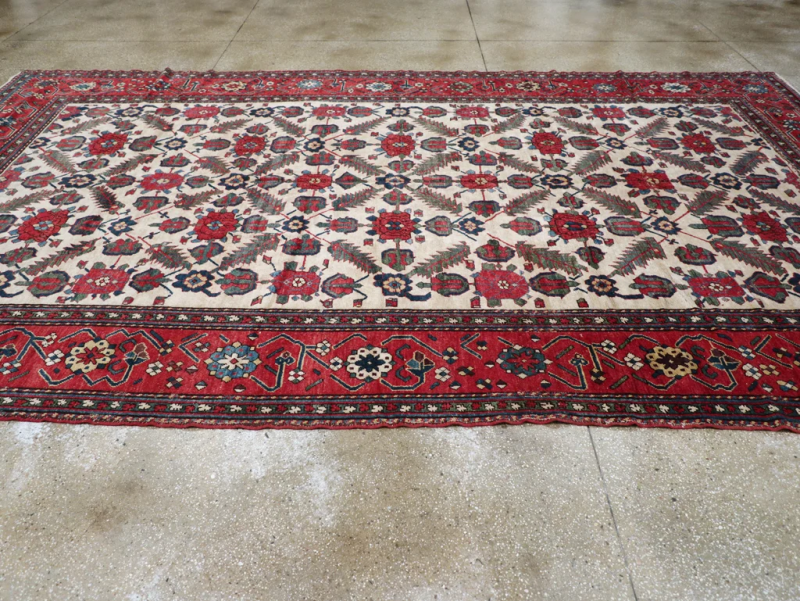 VINTAGE NORTHWEST PERSIAN SHAHSAVAN LONG ROOM SIZE CARPET