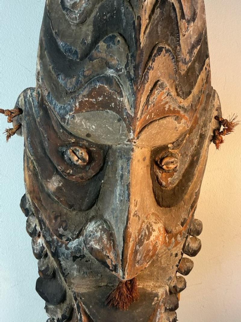 VINTAGE OCEANIC TRIBAL MASK