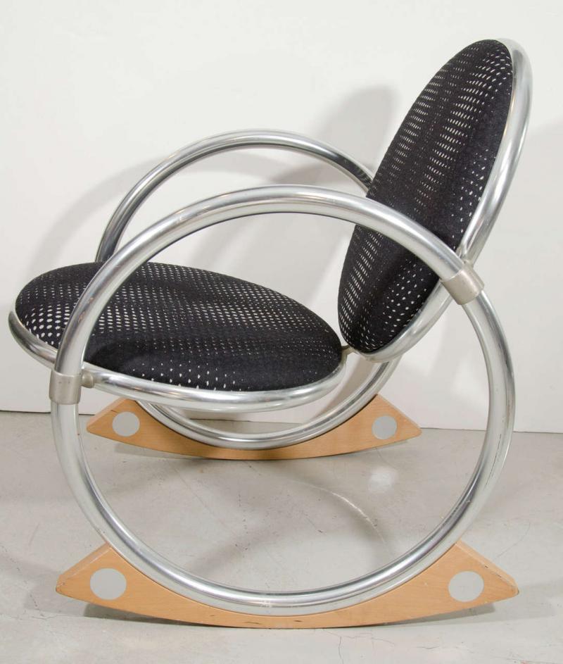 Verner Panton - Verner Panton "Dondolo" for Ycami Rocking Chair