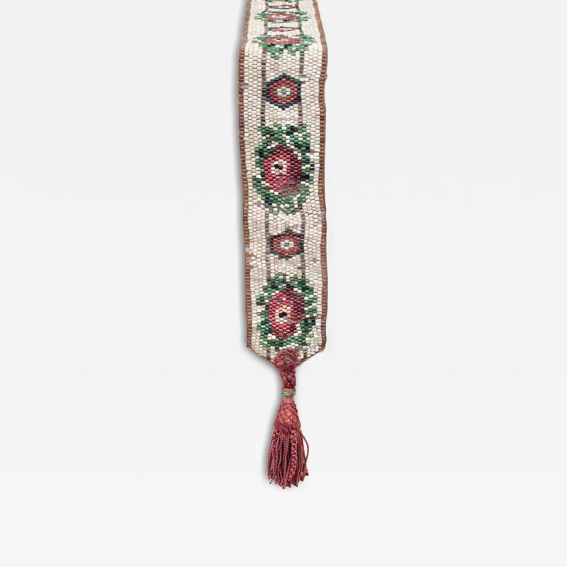 Victorian Beaded Bell Pull