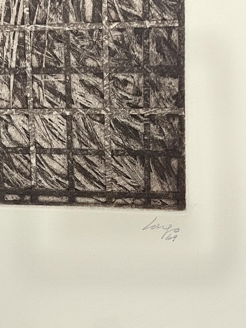 Vincent John Longo - VINCENT LONGO ETCHING "BEHIND"