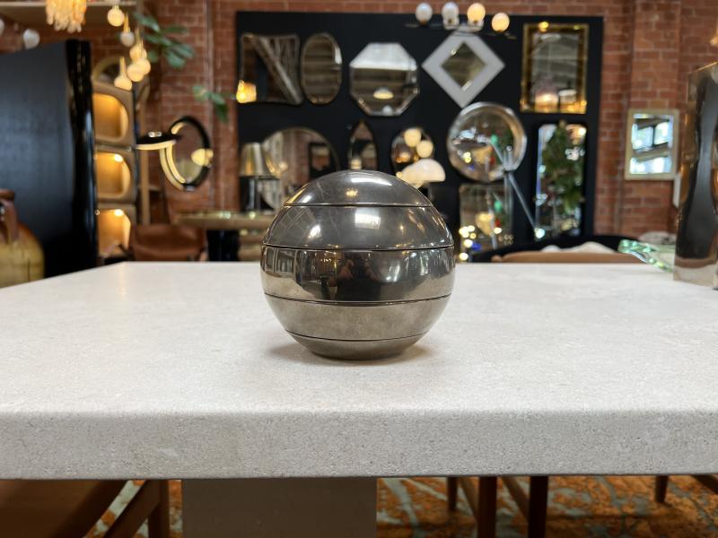 Vintage Italian Decorative Sphere Object 1980s