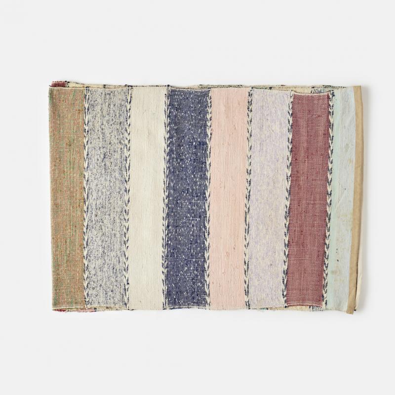 Vintage Rag Rug Runner 3