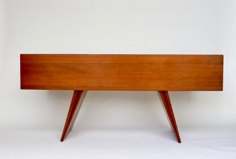 Vladimir Kagan - Rare Vladimir Kagan Console and Drop Leaf Dining Table