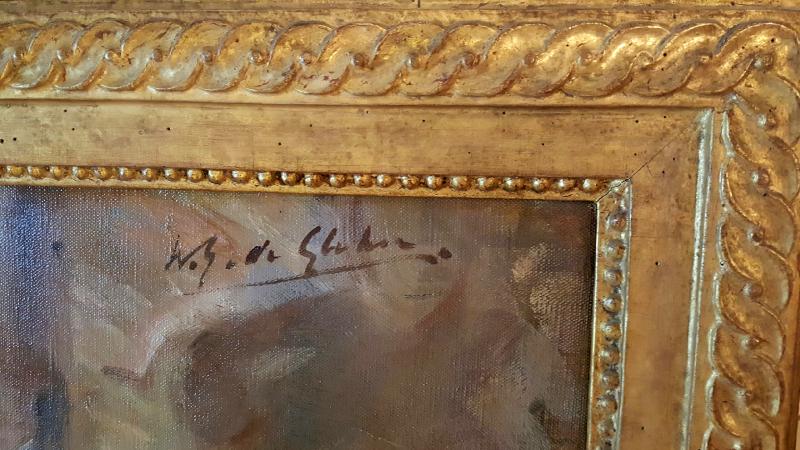 Wilfrid Gabriel De Glehn - Portrait of a Lady, Said to be Ruth Peck