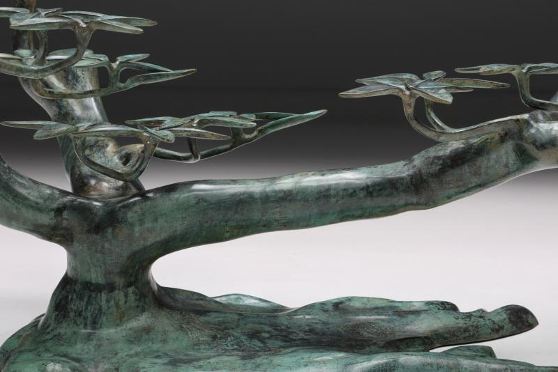 Willy Daro - Willy Daro Bonsai Tree Coffee Table - 1970's