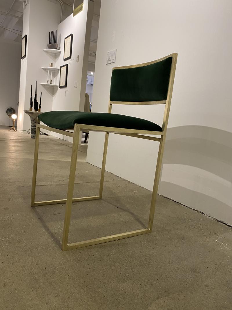 Willy Rizzo - Set of Six Willy Rizzo Dining Chairs