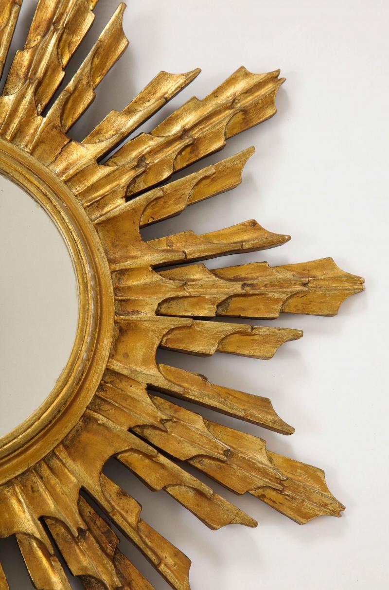 Wooden Sunburst mirror