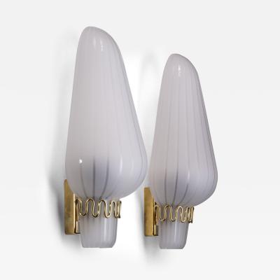 Böhlmarks AB (Bohlmarks) - Pair of Harald Notini wall lamps for Böhlmarks