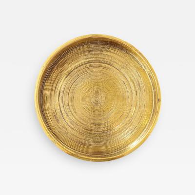 Bitossi - Bitossi Bowl, Ceramic, Gold, Brushed Metallic