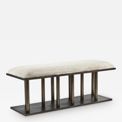 Interlude Home - Celeste Bench - Ivory