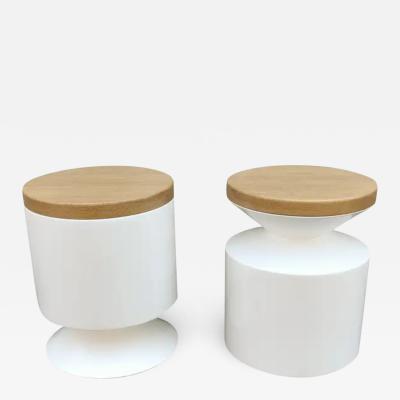 Phase Design - Phase Design Griffin Pair of Side Tables or Stools by ...