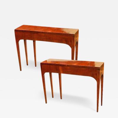 A Highly Unusual Pair of 18th Century French Walnut Directoire Sofa ...