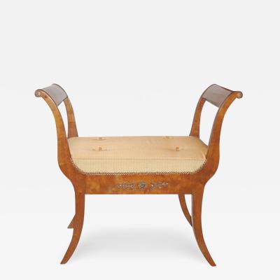 A Sophisticated Pair of Late 18th Century Italian Directoire Curule Walnut