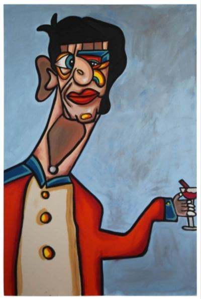 Andres Valencia Art Paintings Portraits | Incollect