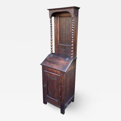 Antique 19th C Spanish Colonial Petit Secretary Desk