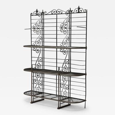 Antique Bakery Rack in Wrought Iron - 1920's