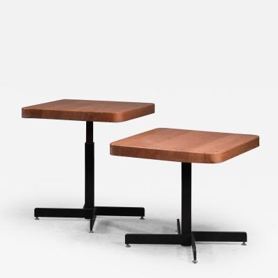 Charlotte Perriand - Pair of Charlotte Perriand tables from Les Arcs