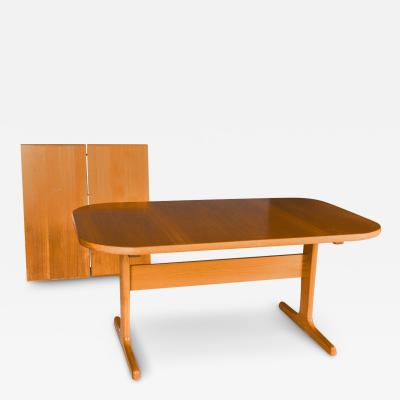 Danish Mid Century Teak Expandable Dining Table