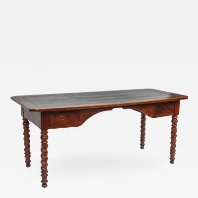 Desk with Twisted Legs
