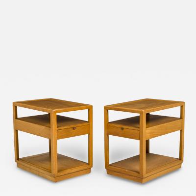 Edward Wormley - Edward Wormley for Dunbar Wooden Single Drawer End ...