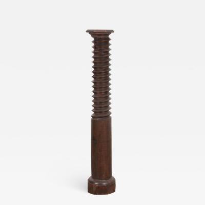 French Provincial 19th Century Wine Press Screw