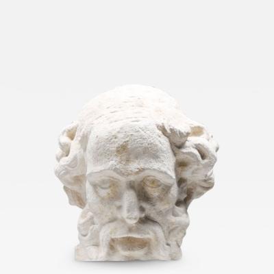 Head Sculpture Greek Style - 1800's