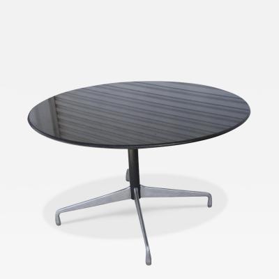 Herman Miller - 48" Herman Miller Eames Aluminum Group Granitie Dining ...