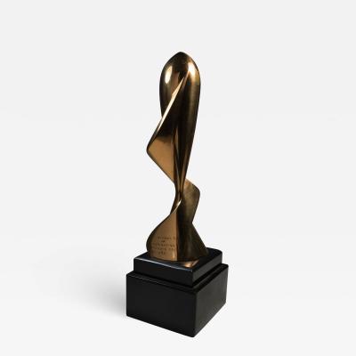 Joseph Domenico Portanova - Futurist Abstract Bronze Space Age Sculpture