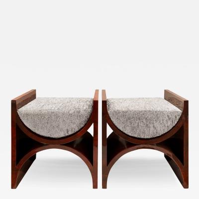 Karl Springer - Karl Springer 3 Panel Screen in Lacquered Goatskin 1970s