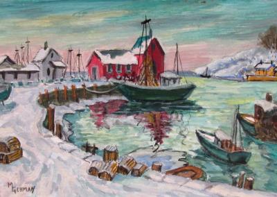 Artist Mildred Stover Gehman