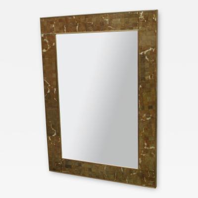 Modernist Limited Edition Mirror Crafted in Woven Mica