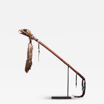 Native American Ceremonial Eagle staff