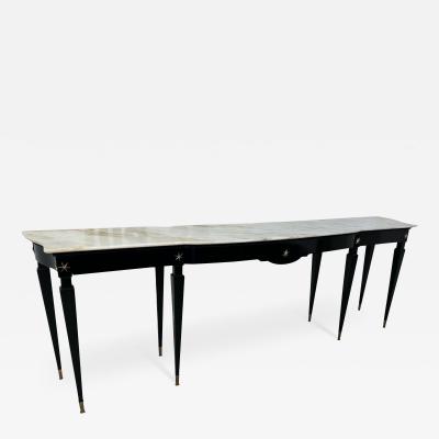 Paolo Buffa - Mid Century Italian Rosewood and Marble Console By Paolo ...
