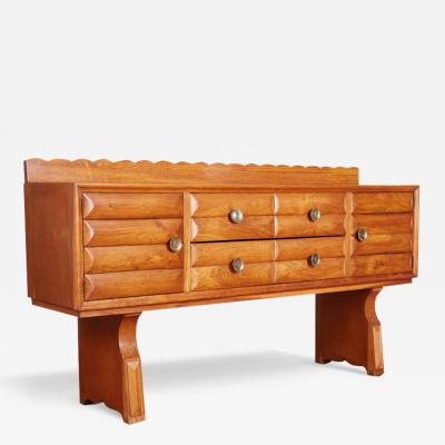 Paolo Buffa - PAOLO BUFFA SCALLOPED SIDEBOARD