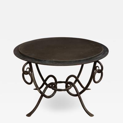 Round Wrought Iron Table