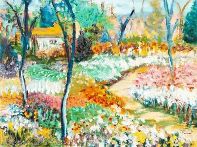 Suzanne Regan Pascal Impressionist Landscape Oil Painting