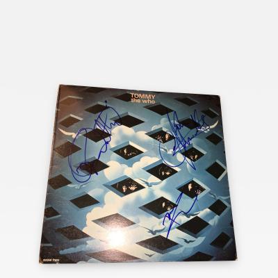 THE WHO -TOMMY AUTOGRAPHED ALBUM