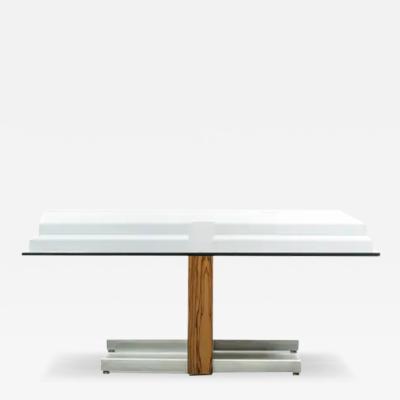 Vladimir Kagan - Vladimir Kagan Handmade Expandable Dining Table of ...