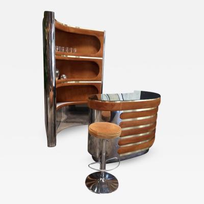 Willy Rizzo - Rare Dry Bar and Storage of Willy Rizzo, Italy, 1970s