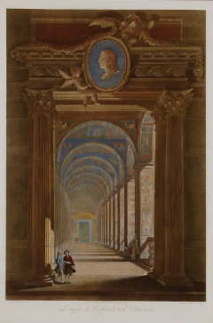 Giovanni Volpato - Loggie di Rafaele nel Vaticano: 18th Century Hand ...