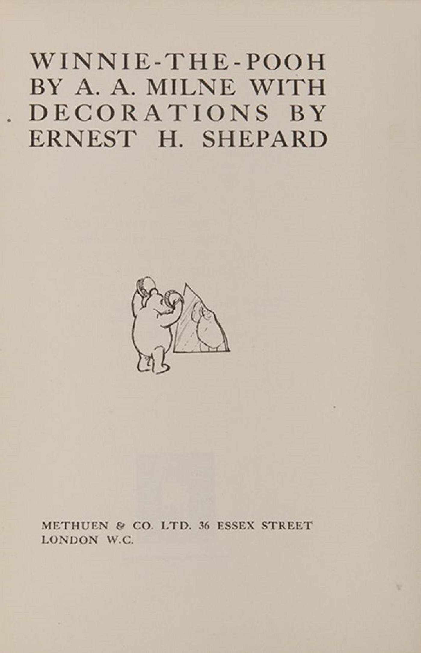 A.A Milne - [A Complete Set of Winnie-the-Pooh Books]. by A.A Milne