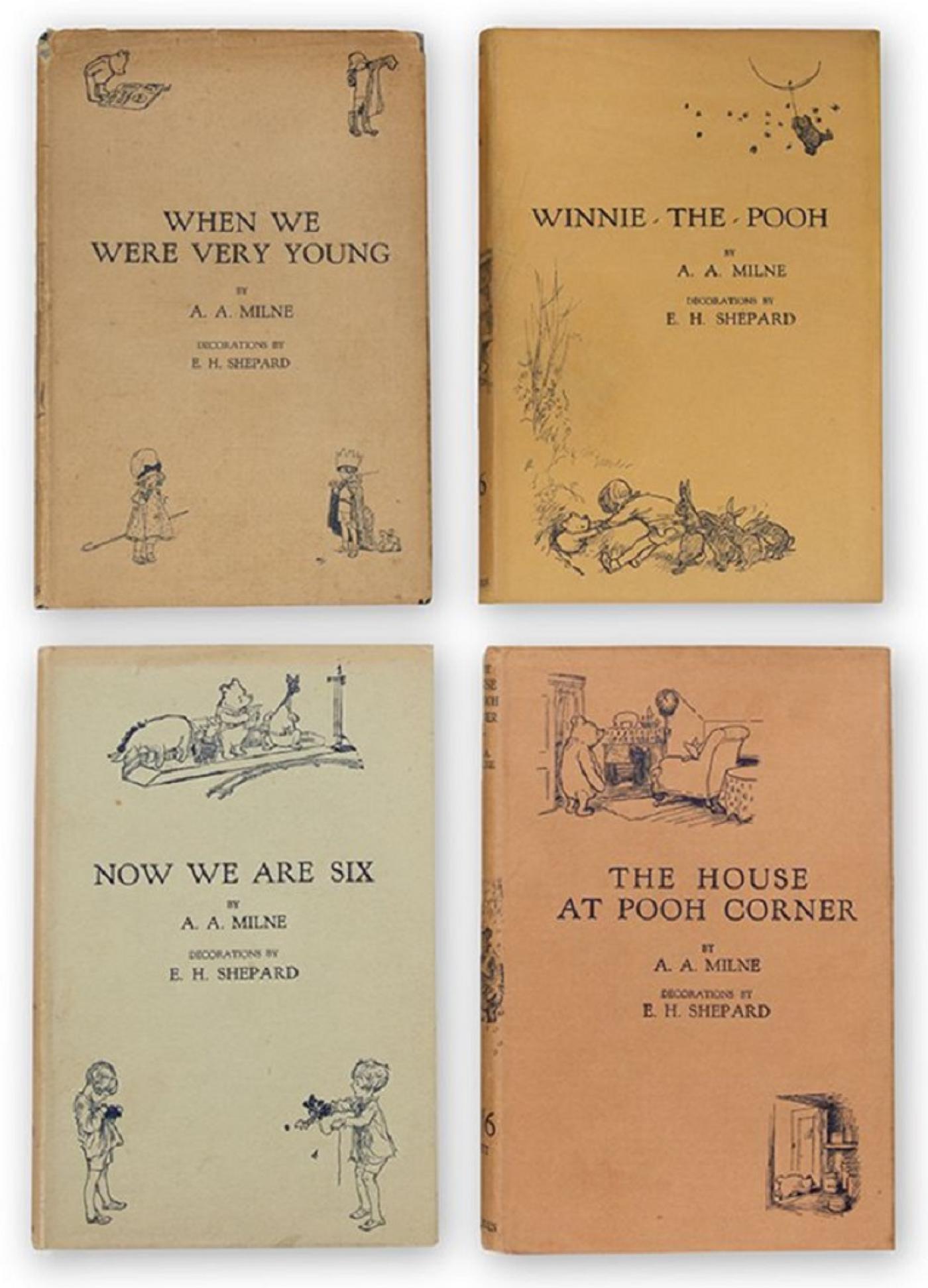 A.A Milne - [A Complete Set of Winnie-the-Pooh Books]. by A.A Milne