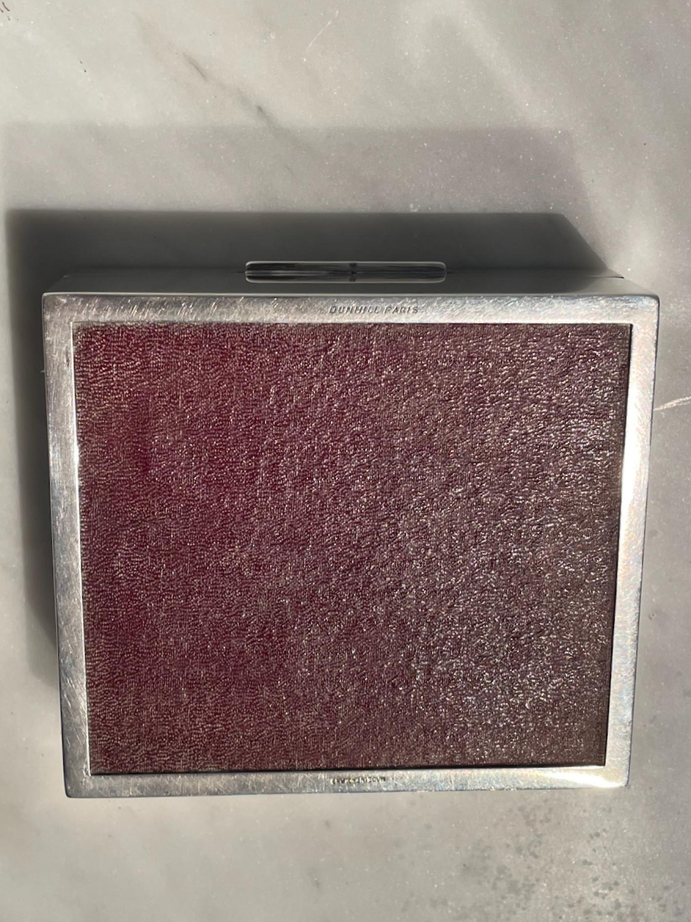 Alfred Dunhill Ltd - Sterling Silver Box by Alfred Dunhill, Paris