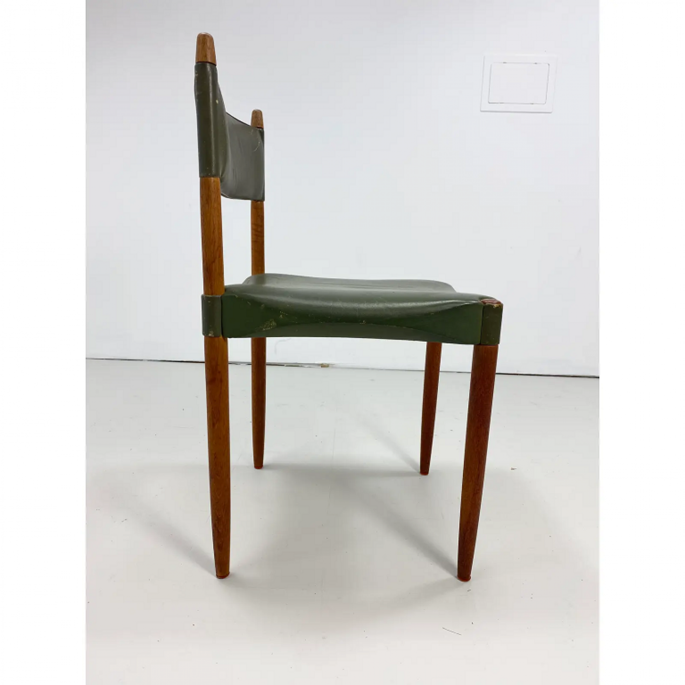 Anders Jensen - 1950s Set of 8 Danish Leather Dining Chairs by Anders ...