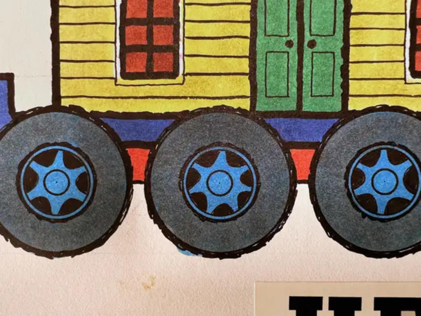 Art Seiden - Heavy Hauler - Mid-Century Illustration - Children's Books