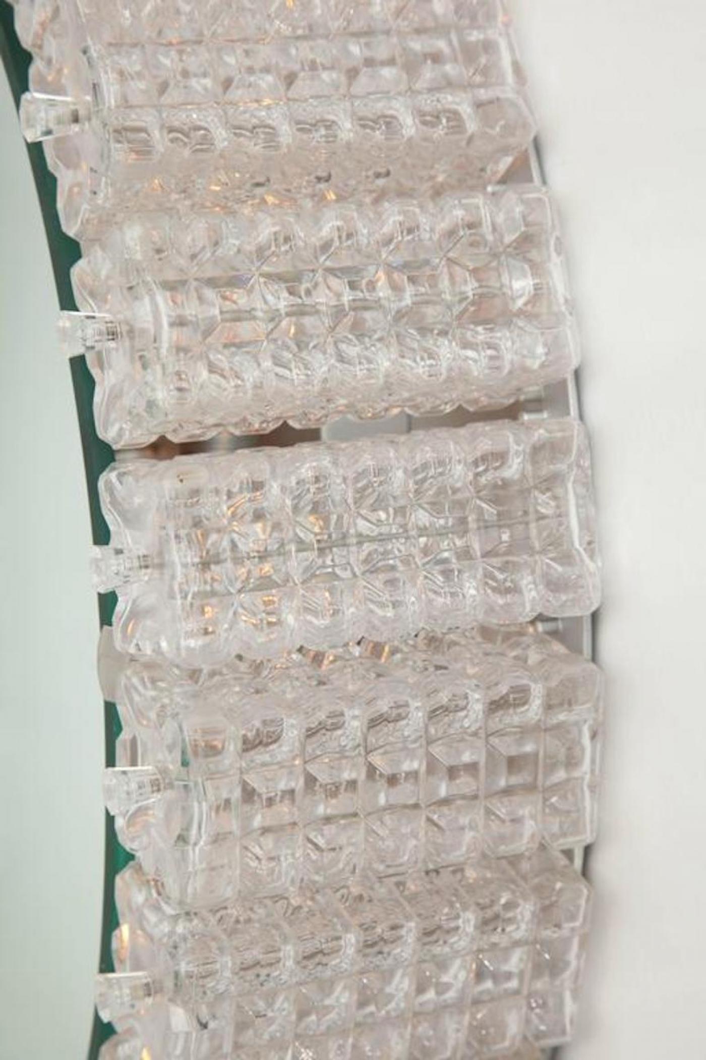 Austrolux Leuchten - Austrian Illuminated Glass Block Mirror