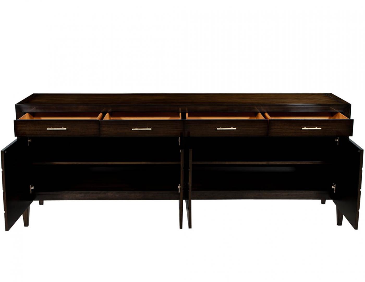 Baker Furniture Company - Modern Mahogany High Gloss Lacquered Jacques ...