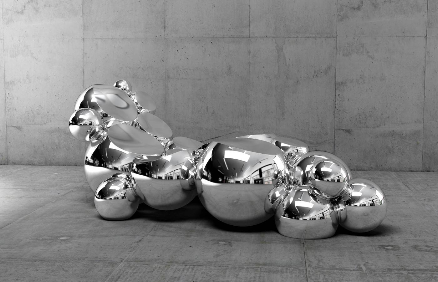 Barberini & Gunnell - Chaise Longue Outdoor Indoor Sculpture Mirror ...